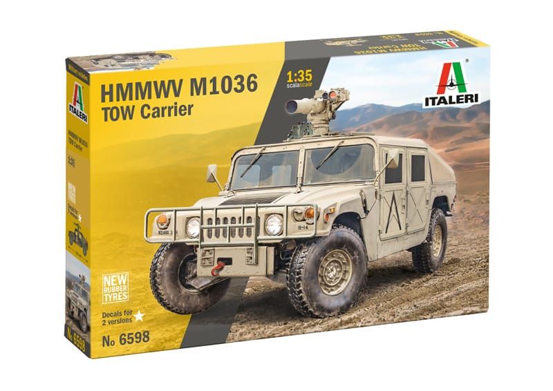 HMMWV M966 TOW Carrier - Italeri 6598 - Escala 1:35